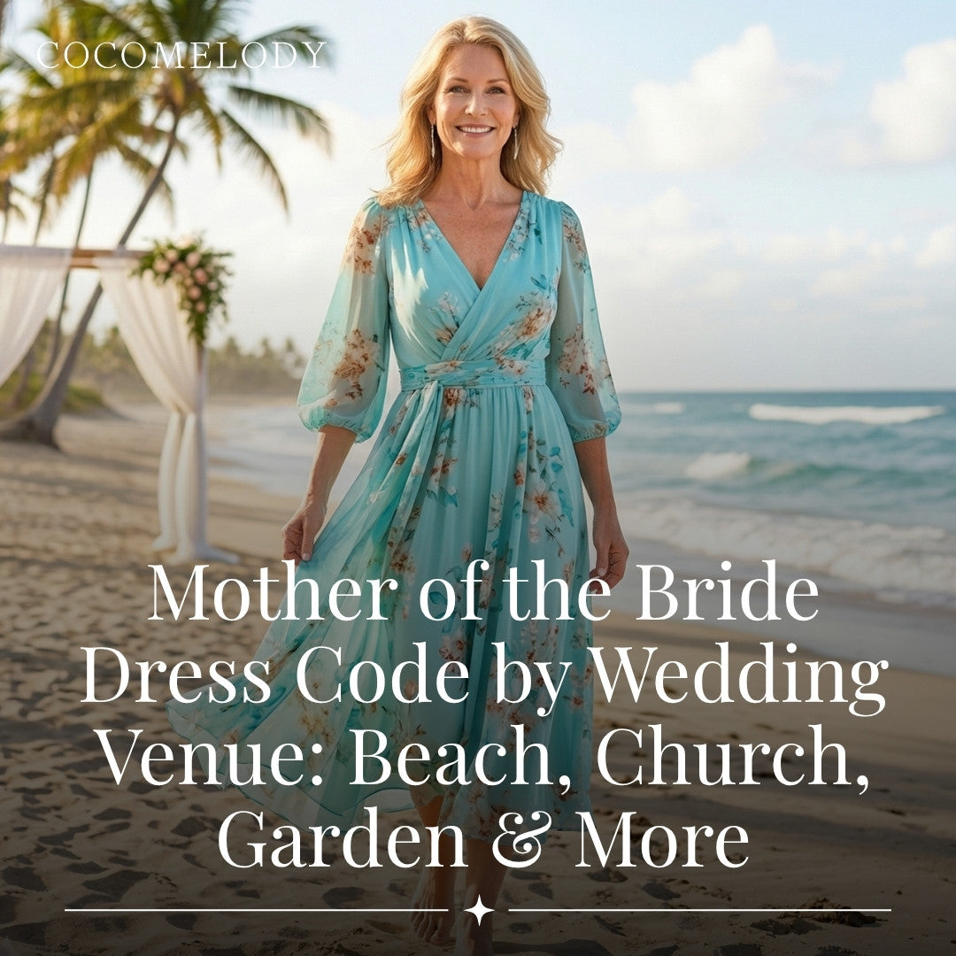 MOB Dress Code by Venue: Beach, Church, Garden | Cocomelody – COCOMELODY